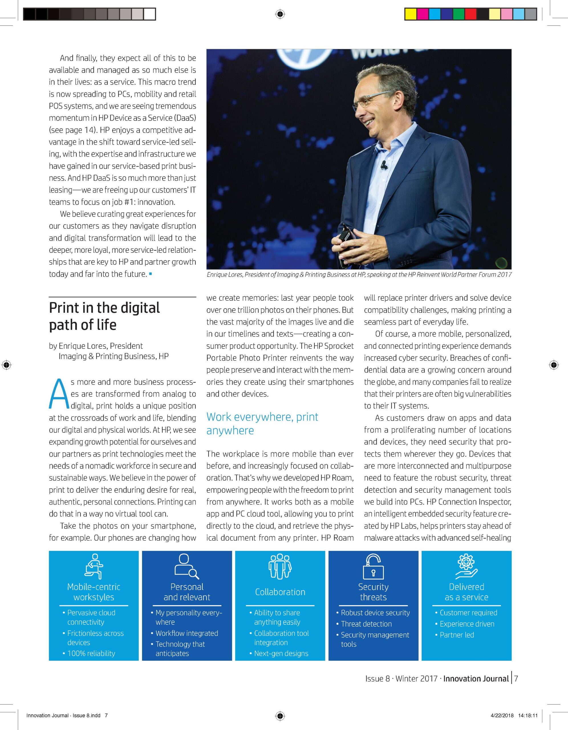 Enrique Lores: From Intern to CEO - HP History