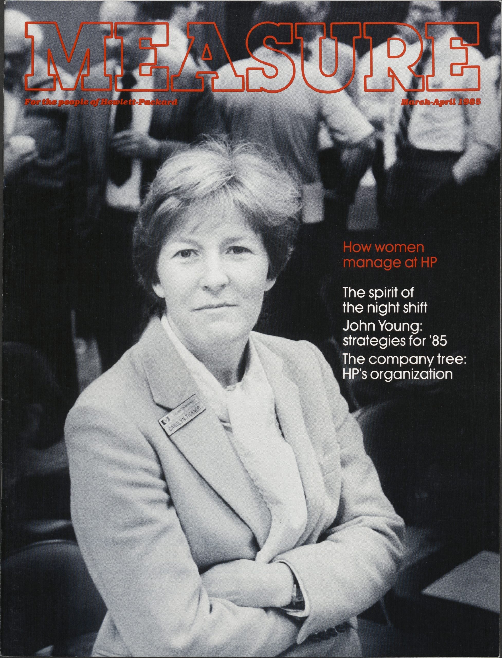 Increasing Women in Management - Hewlett-Packard History