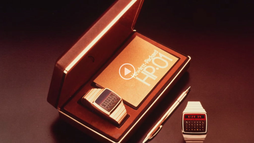 Inside the Archives Video About the HP 01 Wristwatch