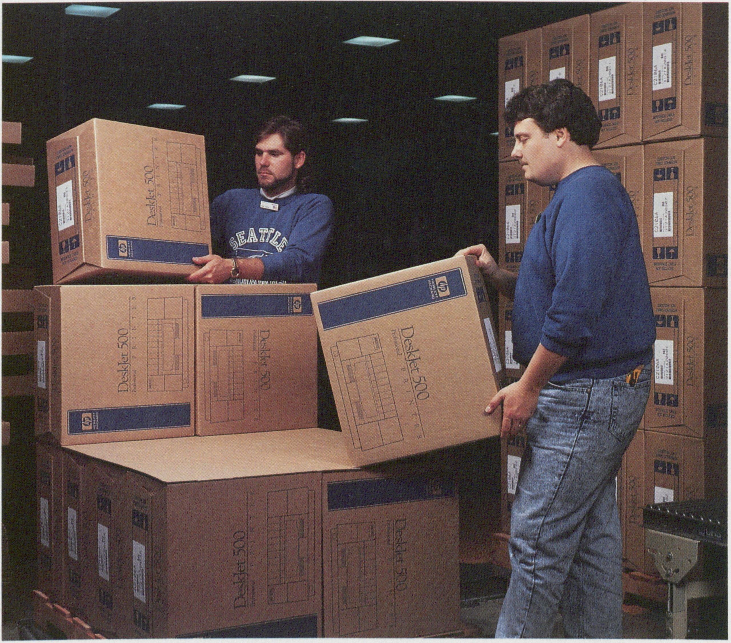 Production Operators Package Bleach-free Boxes